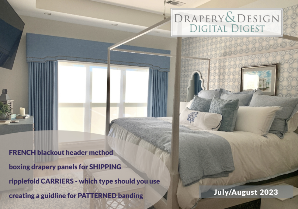 Drapery & Design Digital Digest : Curtains & Soft Furnishings Resource ...